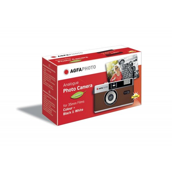 Agfa fotocamera analoog 35mm bruin - Analoge camera - Camera's - Fotografie