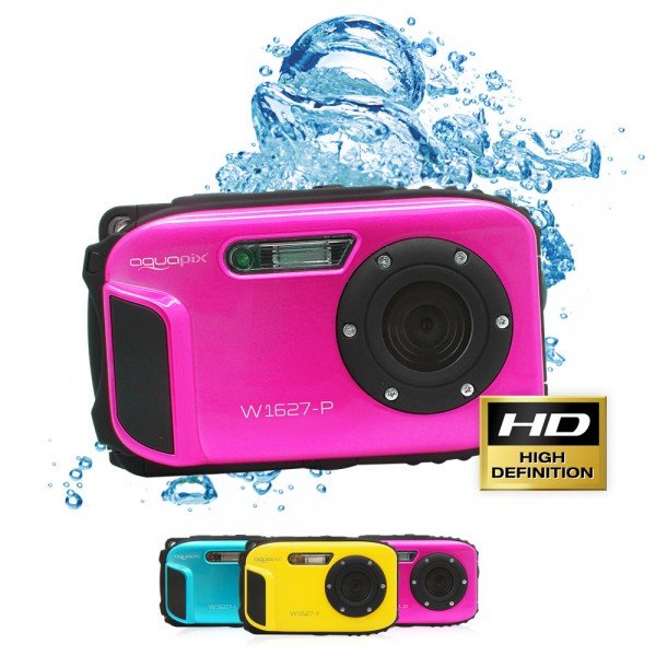 Easypix W1627 ocean pink onderwater camera - Compact camera’s - Camera ...